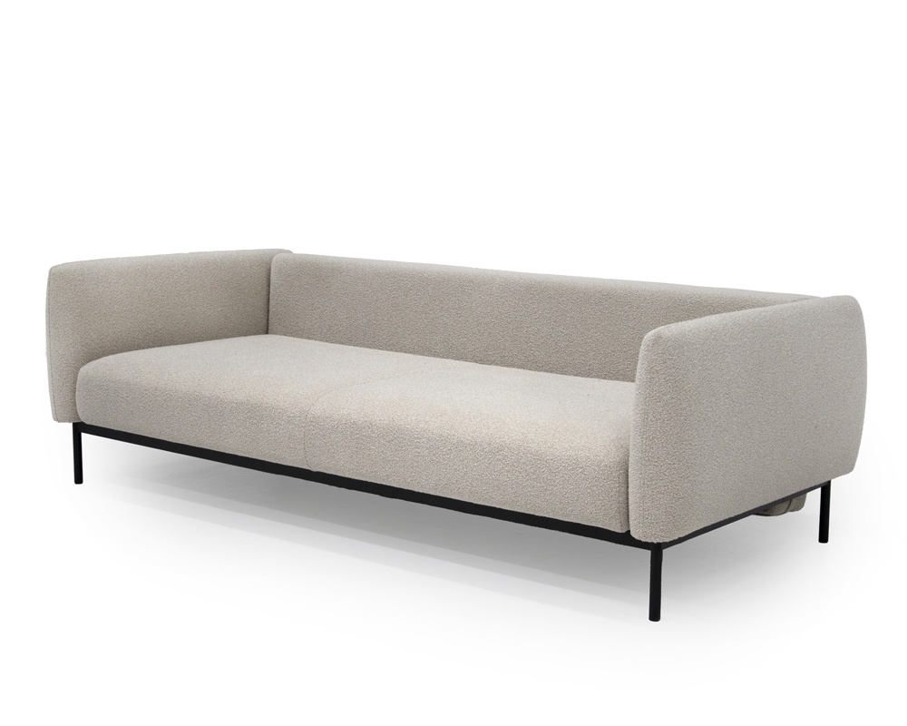 VERA Bäddsoffa 3-sits Tyg Loop Beige | Svenska Hem