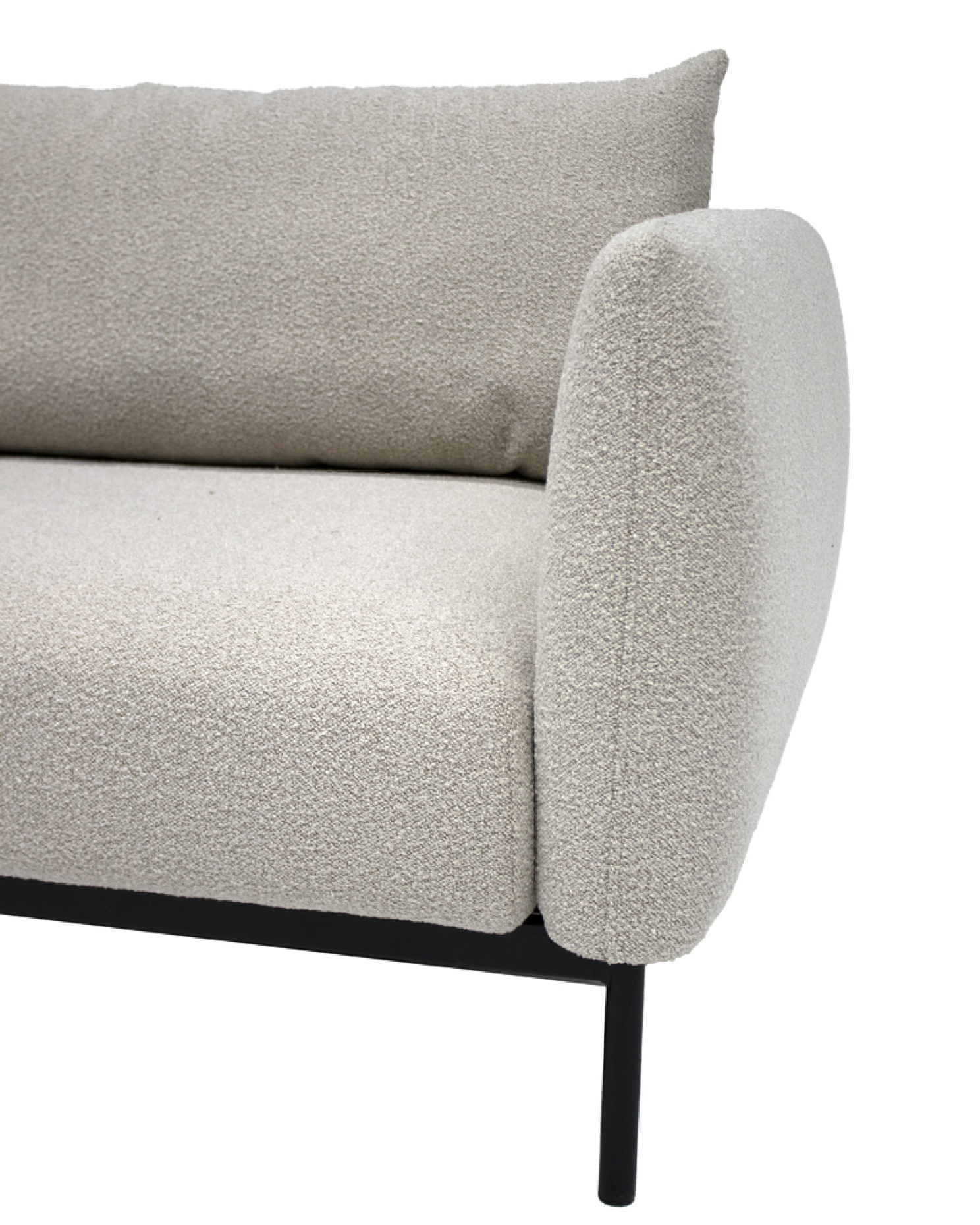 VERA Bäddsoffa 3-sits Tyg Loop Beige | Svenska Hem